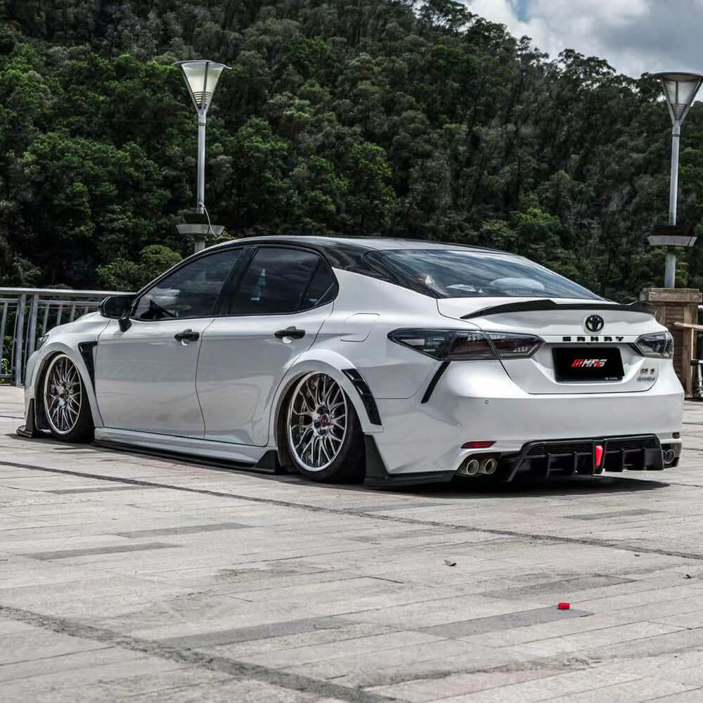 2018-2024 Toyota Camry Side Skirts by Yofer – Gloss Black | HiRev ...