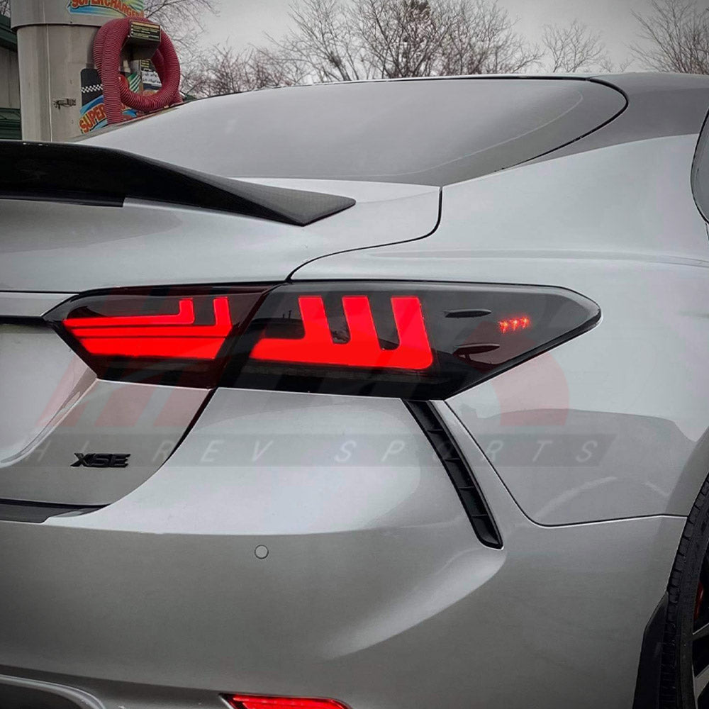 HRS 2018 24 Toyota Camry Lexus Style LED Tail Lights V2 HIREV SPORTS