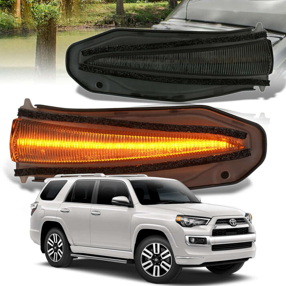 2014-2021 Toyota 4Runner LED Side Mirror Turn Signals | HiRev Sports ...