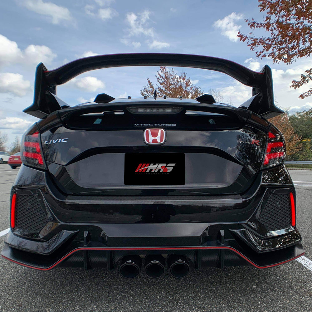 HRS 2017-21 Honda Civic 10th Gen Hatchback FK7 FK8 LED Tail Lights V2 ...