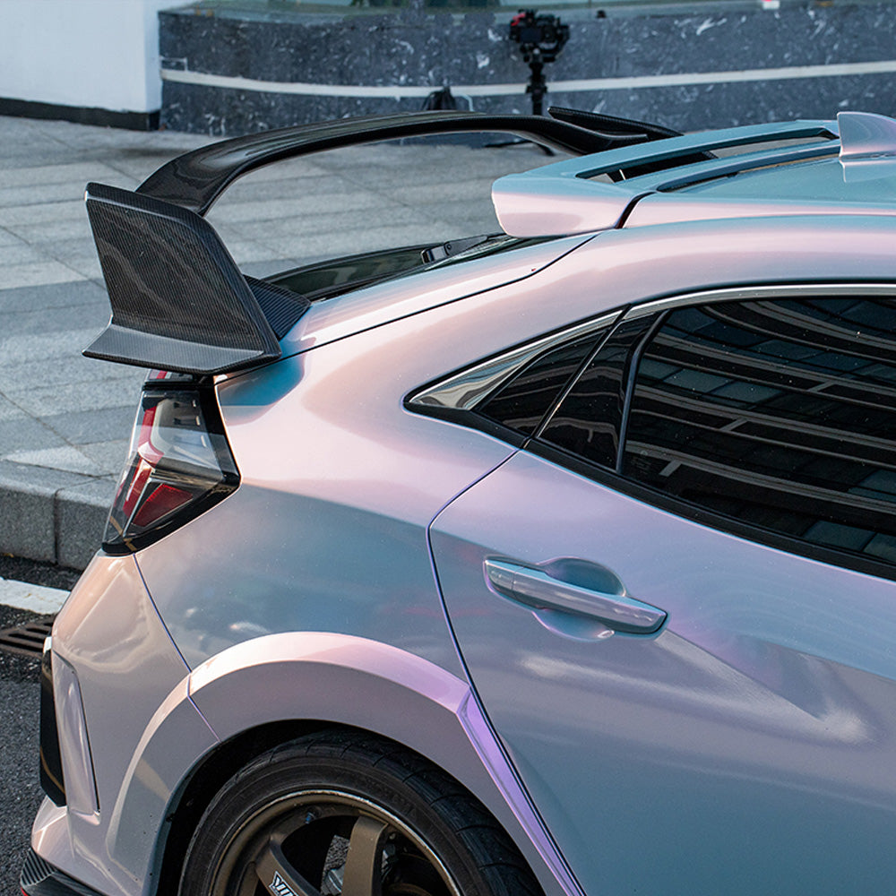 HRS 2017-21 Honda Civic 10th Gen Hatchback FK7 FK8 Type-R Carbon Fiber ...