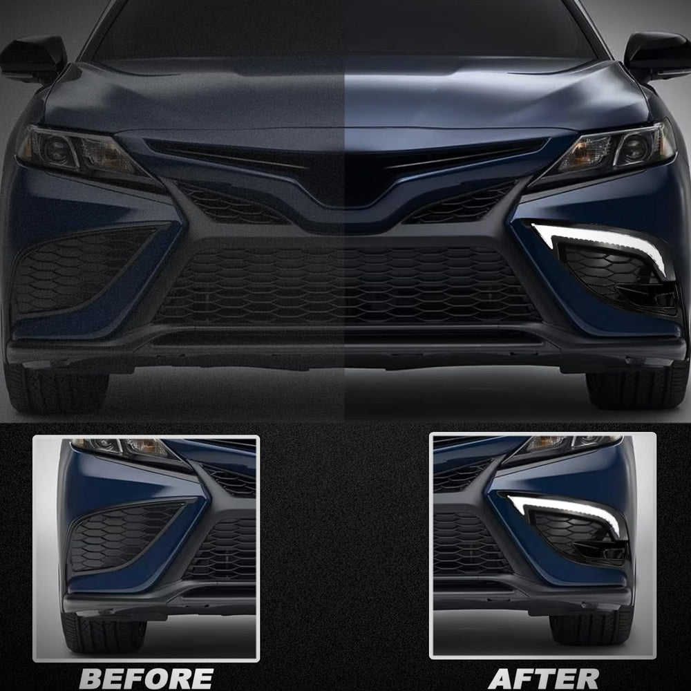 2021-2024 Toyota Camry DRL + LED Fog Lights Kit V2 | HiRev Sports ...