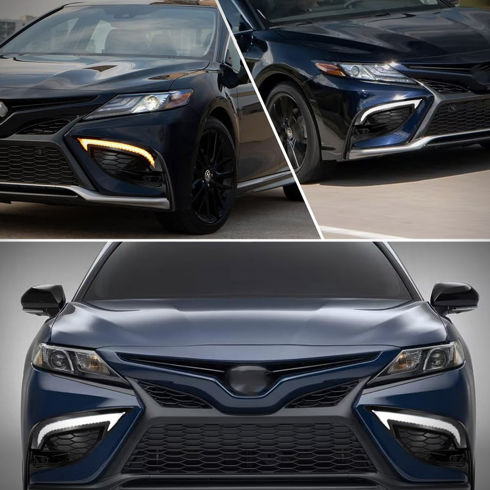 2021-2024 Toyota Camry DRL + LED Fog Lights Kit V2 | HiRev Sports ...