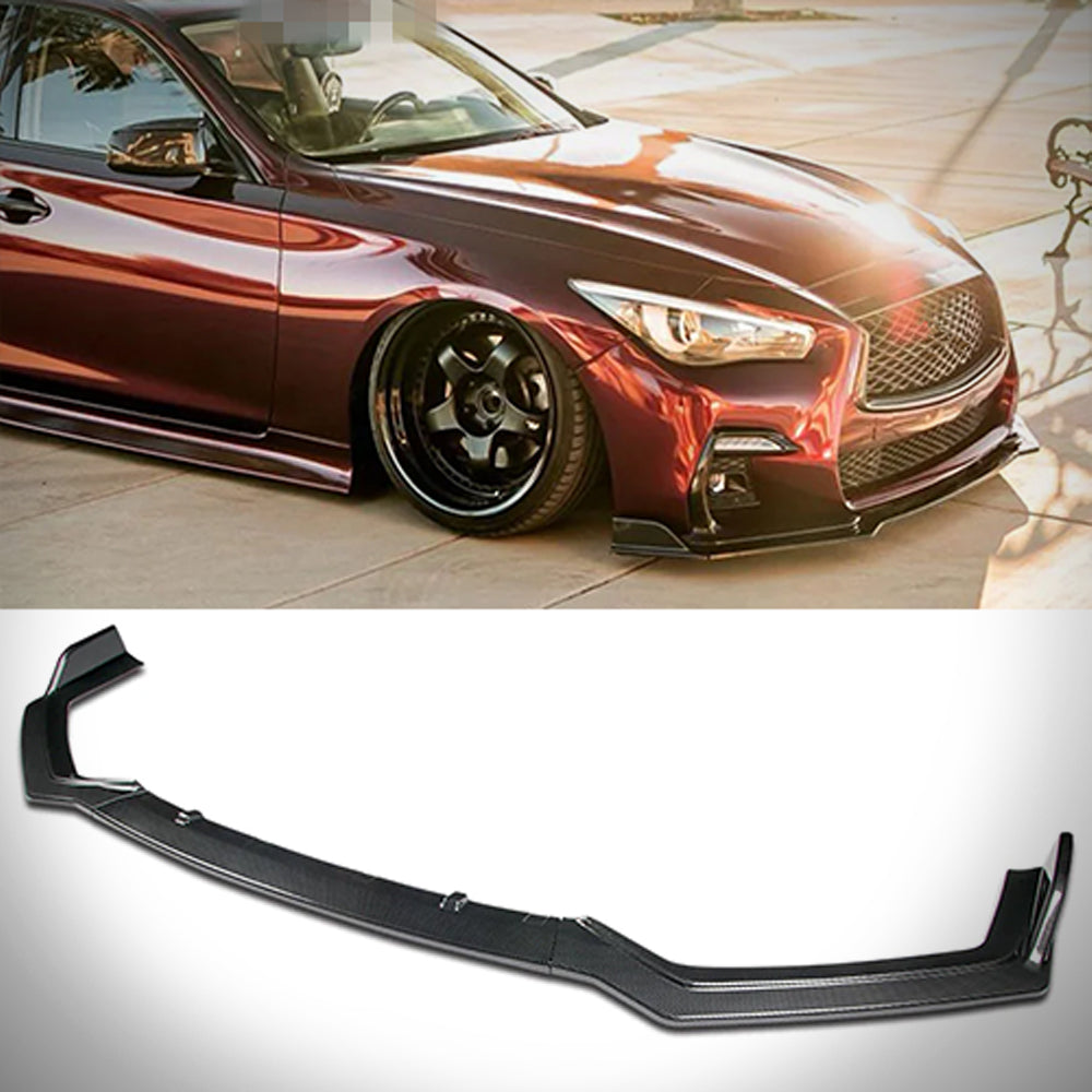 HRS 2014-23 Infiniti Q50 Front Lip - V1 – HIREV SPORTS