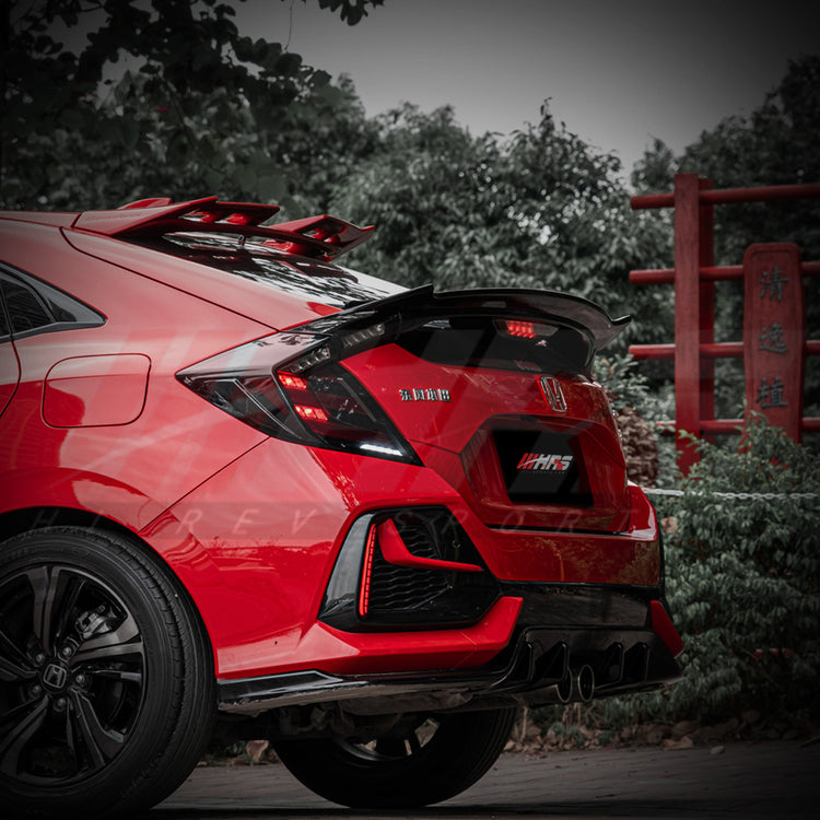 2017-2021 Honda Civic Hatchback FK7/FK8 Hatch Spoiler V3 | HiRev Sports ...