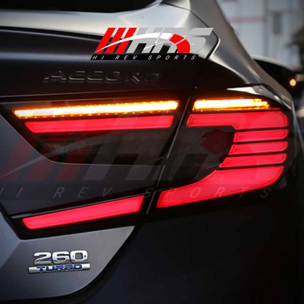 HRS 2018-22 Honda Accord LED Tail Lights - V2 - OPEN BOX – HIREV SPORTS